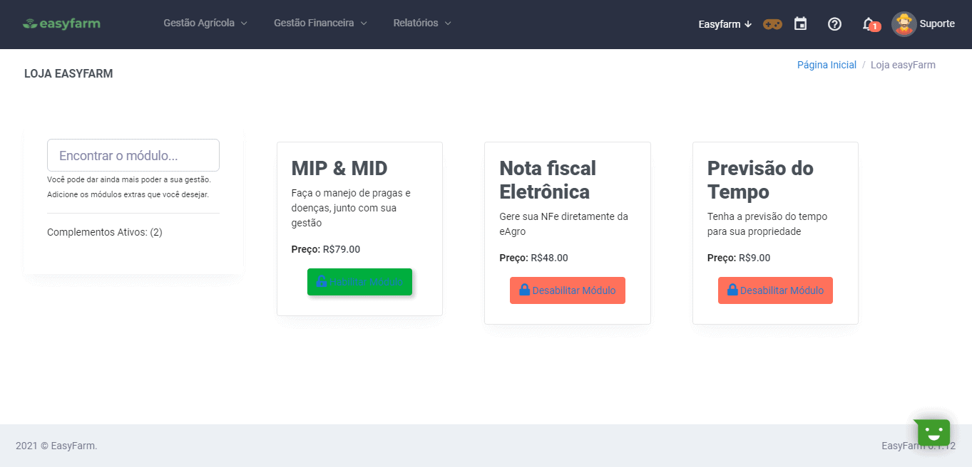 eAgro agora é EasyFarm!